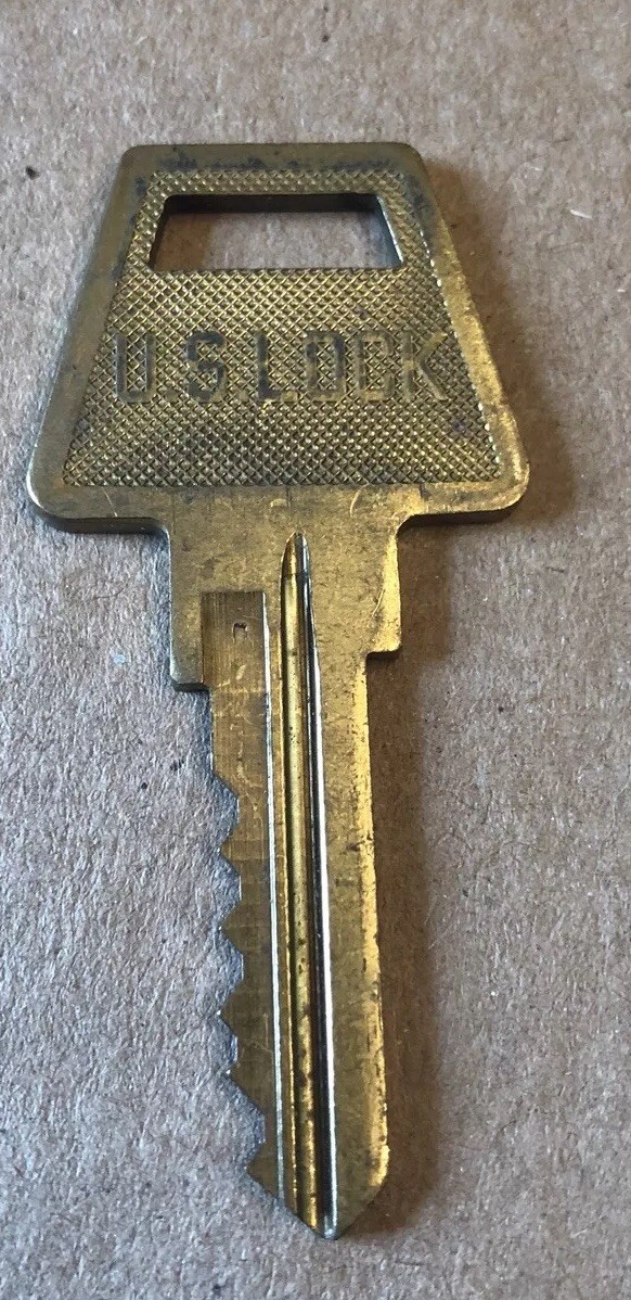 Vintage U.S Lock Company Key #22214 | eBay