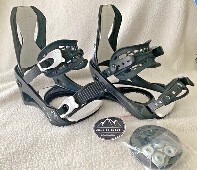CLOSE OUT ALTITUDE "RIDER" 4X4 fits Burton 3D EST Snowboard Bindings ...