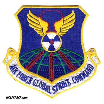 AIR FORCE -GLOBAL STRIKE COMMAND -ICBM AFGSC- USAF ORIGINAL VEL PATCH ...