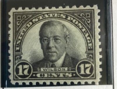 1925 Woodrow Wilson 17 Cent Stamp | eBay