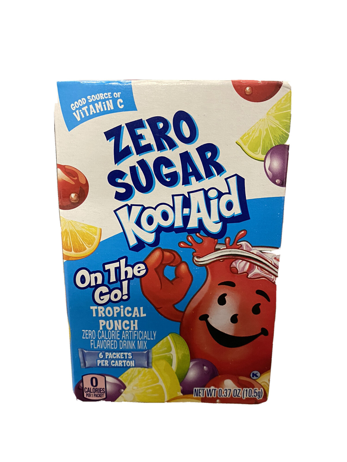 18 SINGLES of KOOL AID TROPICAL PUNCH Singles To Go! Water Drink Mix 3 ...