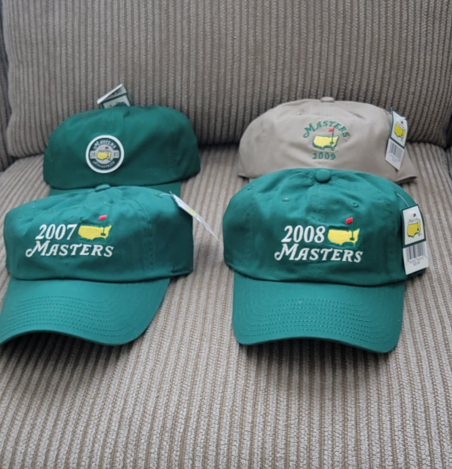 masters golf hat new/tags, 2005, 2007, 2008, 2009 | eBay