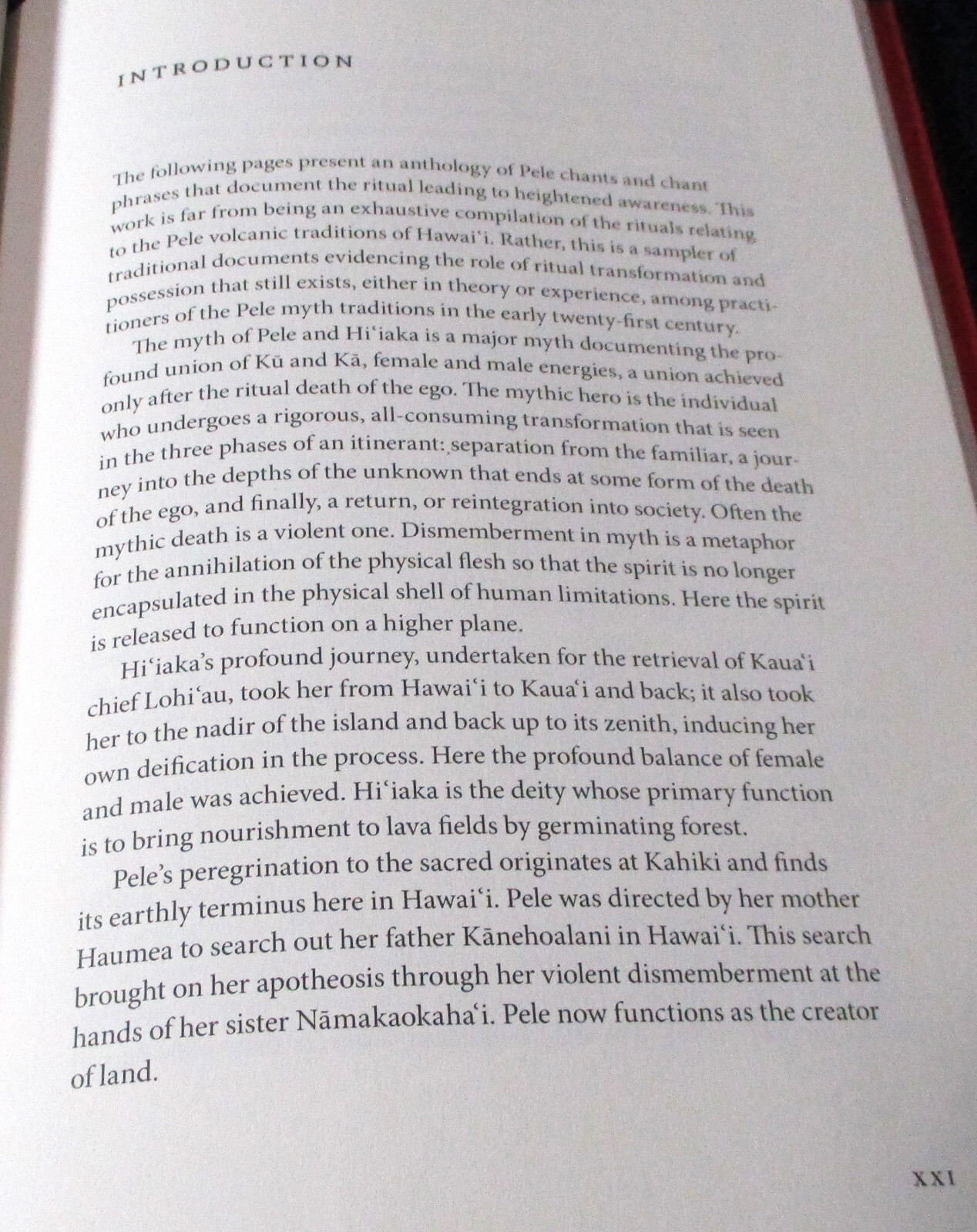 Hawaii LELE KAWA, FIRE RITUALS OF PELE Tangaro HC 2009 Bilingual Chants ...