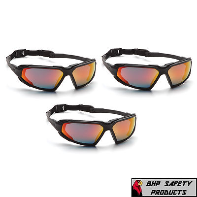 Glasses & Goggles - Red Lens Safety Glasses