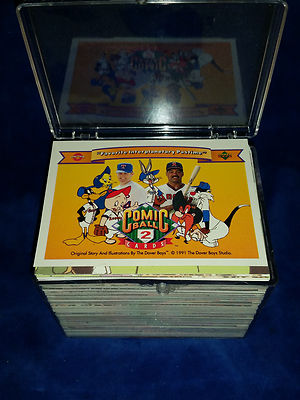 Comic Ball 2 - complete set of 198 - 1991 Upper Deck Nolan Ryan Reggie ...