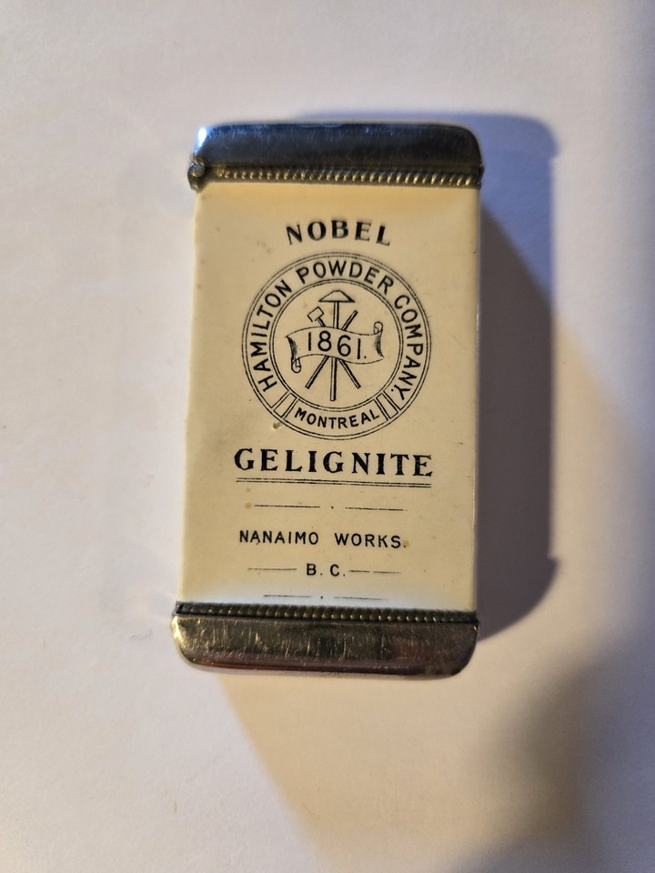 Match Safe Hamilton Powder High Explosives | eBay