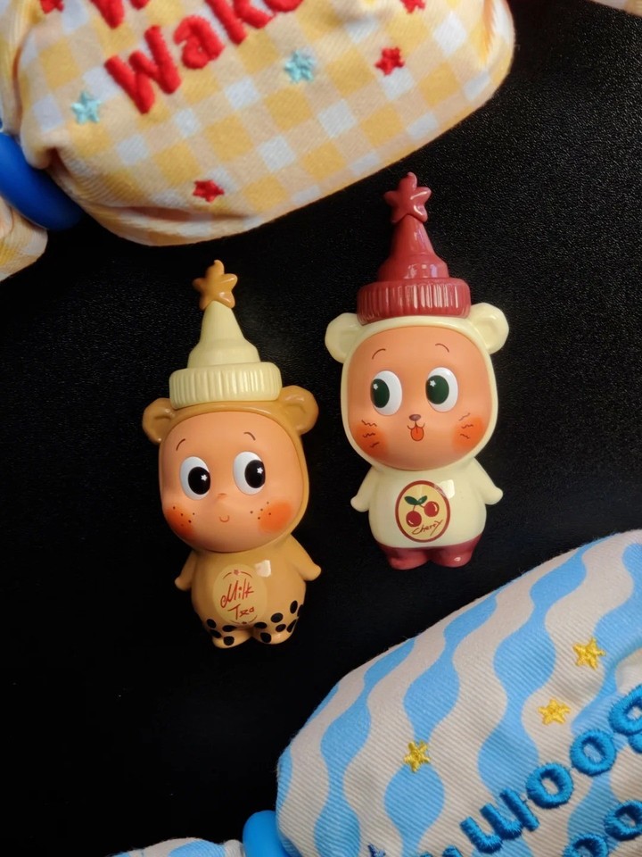 AUTHENTIC TWINKLE TWINKLE BUBBLE MILK TEA &CHERRY ICED TEA PLUSH FIGURE ...