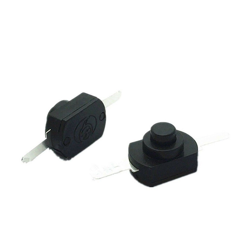 Switch DC 250V 10pcs 1A 30V Black Black + Silver Button Latching On Off ...