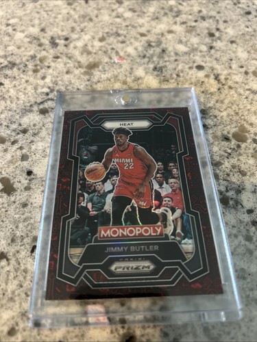 2023-24 Panini Prizm Monopoly - Jimmy Butler #46 Millionaire Red ...