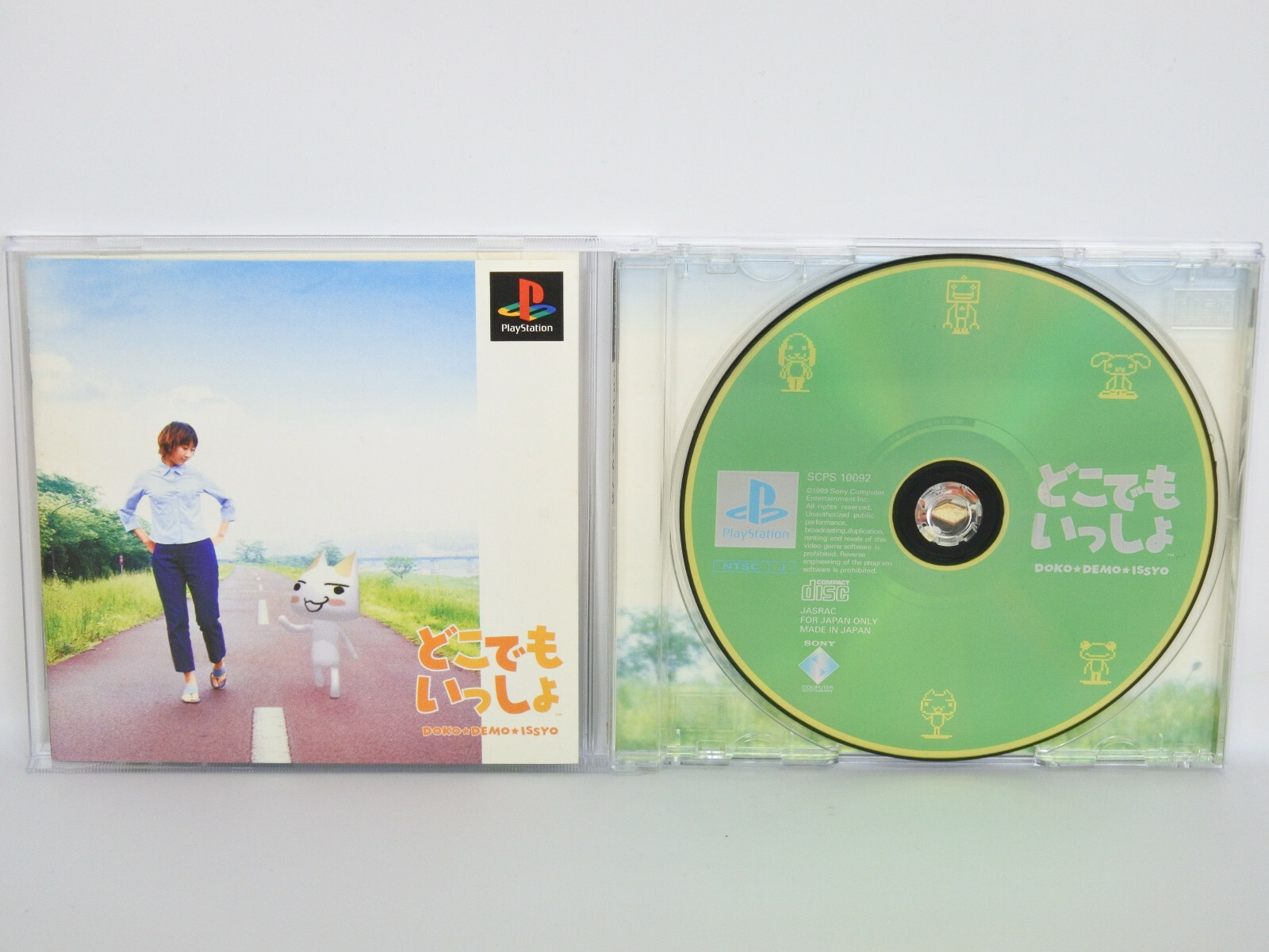 DOKO DEMO ISSHO Dokodemo PS1 Playstation For JP System p1 4948872100922 ...