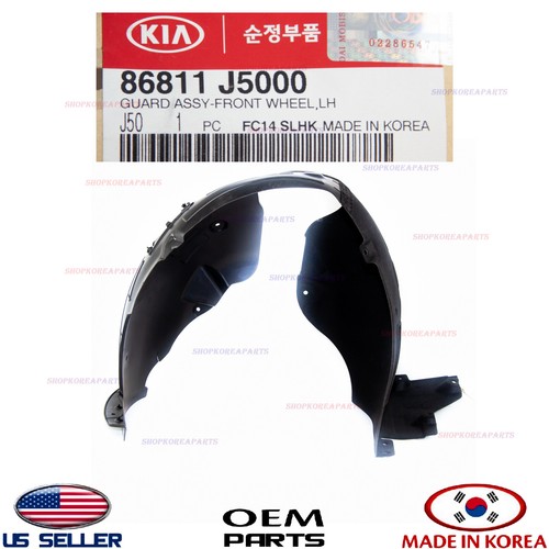 Genuine Fender Liner Front LEFT Driver Side ⭐OEM⭐ KIA SINGER 2018-2023 ...