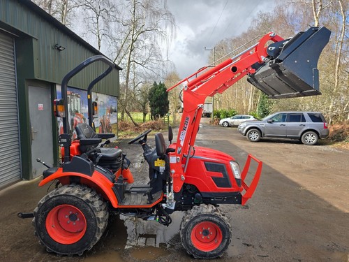 KIOTI Compact Tractor CX2510H With Front Loader Kubota John Deere | eBay UK