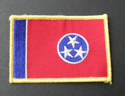 TENNESSEE USA EMBROIDERED PATCH 2.2 X 3.2 INCHES THE VOLUNTEER STATE | eBay