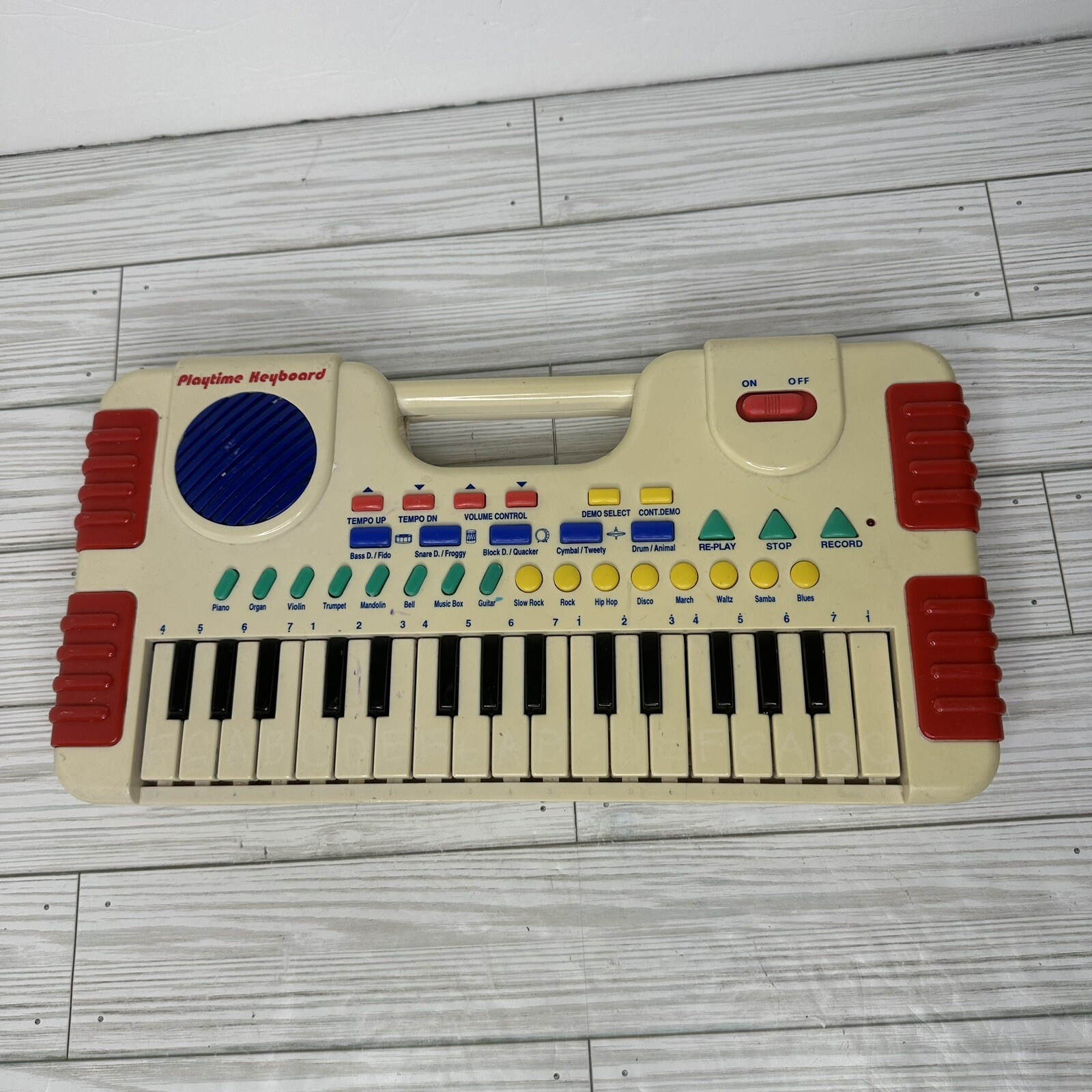Vintage Playtime Keyboard by Radio shack for REPLACEMENT PARTS OR ...