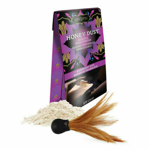Kama Sutra Honey Dust💋Edible Body Powder Fragrance Soft Skin Feather ...
