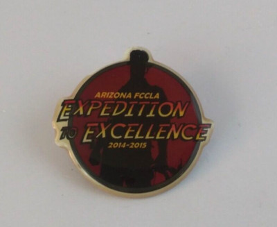 Vintage Arizona FCCLA Expedition To Excellence 2014-2015 Lapel Hat Pin ...