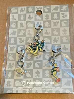 Pokemon Center Tynamo Eelektrik Eelektross Metal Keychain Charm Clip ...