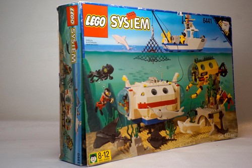 Vintage LEGO 6441 Town: Divers Deep Reef Refuge - New in Sealed Box ...