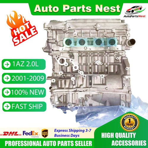 Long Block Engine Assembly For 01- Toyota RAV-4 AVENSIS VOXY LTR Camry ...