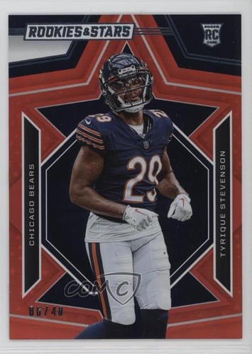 2023 Panini Rookies & Stars Rookies Red & Blue /40 Tyrique Stevenson ...