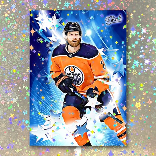 Duncan Keith Holographic Magic Moment Sketch Card Limited 1/5 Dr. Dunk ...