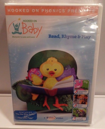 Hooked on Baby Read, Rhyme and Play by Hooked on Phonics (2006, Video ...