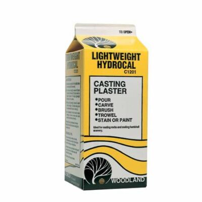 Woodland Scenics C1201 Lightweight Hydrocal For Casting Rocks, Hard ...