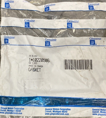 NEW GENUINE GM 10220906 Gasket Oil Pan | eBay