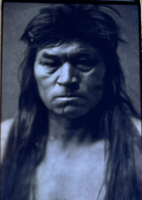 Edward Curtis “Falling On The Land” Cayuse Native American 35mm Art ...