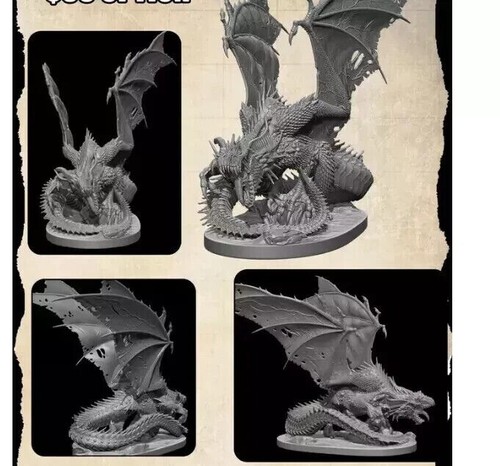Reaper Miniatures Bones 6 30th Anniversary Dragon - New in package *Pre ...