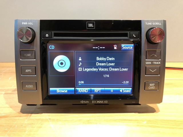 2018 Toyota Tundra Am FM JBL Navigation Radio Receiver 510210 OEM 86100 ...