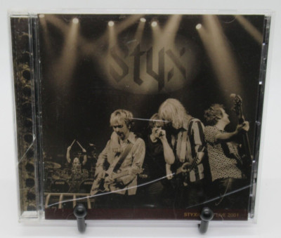 STYX: STYX WORLD LIVE 2001 MUSIC CD, 13 GREAT TRACKS, CMC INTERNATIONAL ...