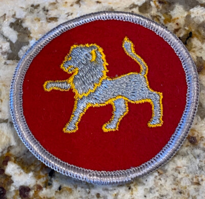 Vintage Military Lion Patch | eBay