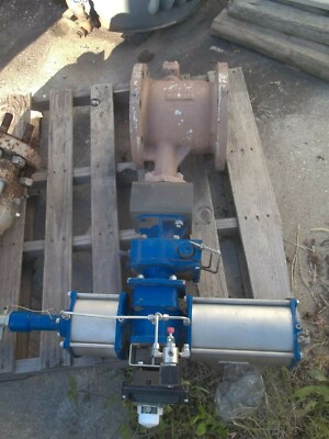 EMERSON VANESSA 8" VALVE W/ MORIN B100U-S070-L2 ACTUATOR TYCO XA041D00 ...