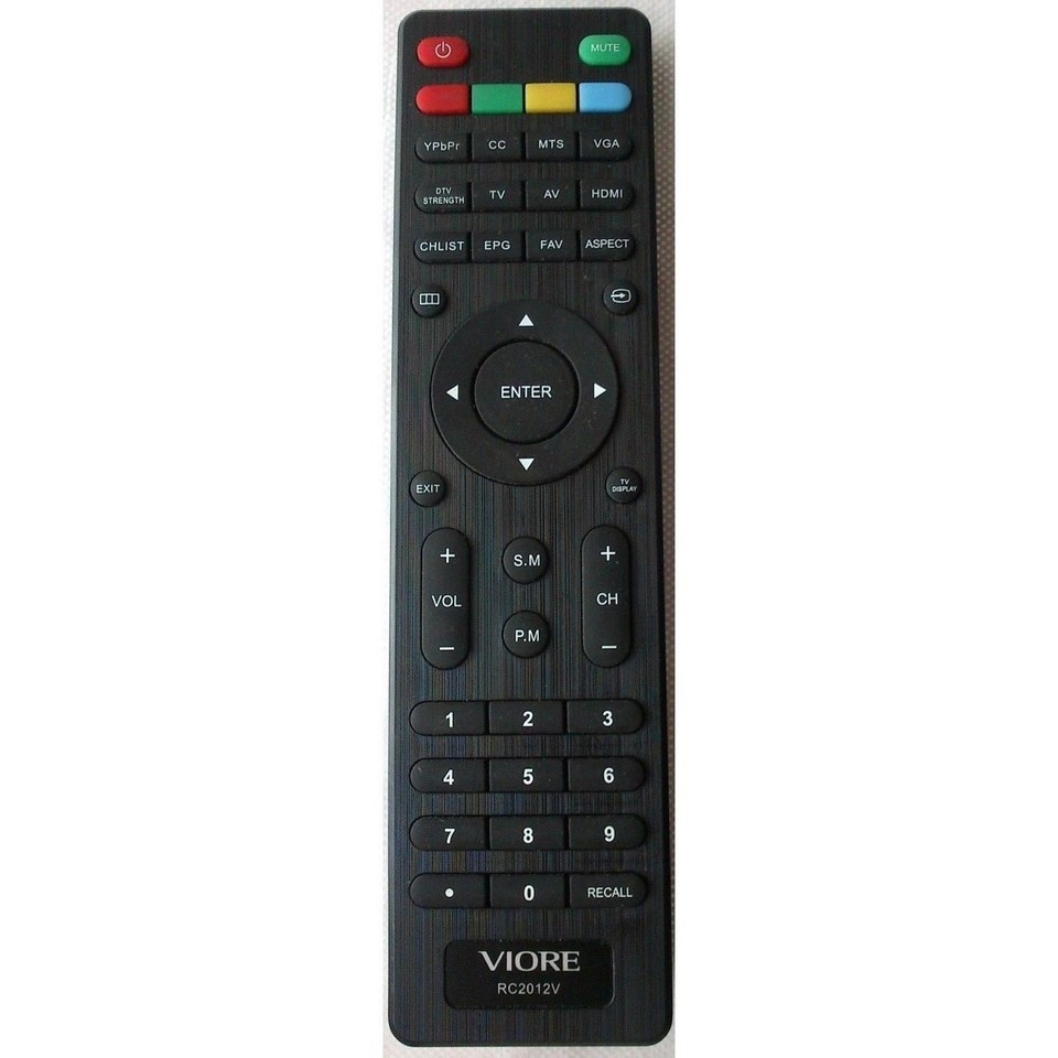 Factory Original New VIORE RC2012V Remote Control for Viore TVs | eBay