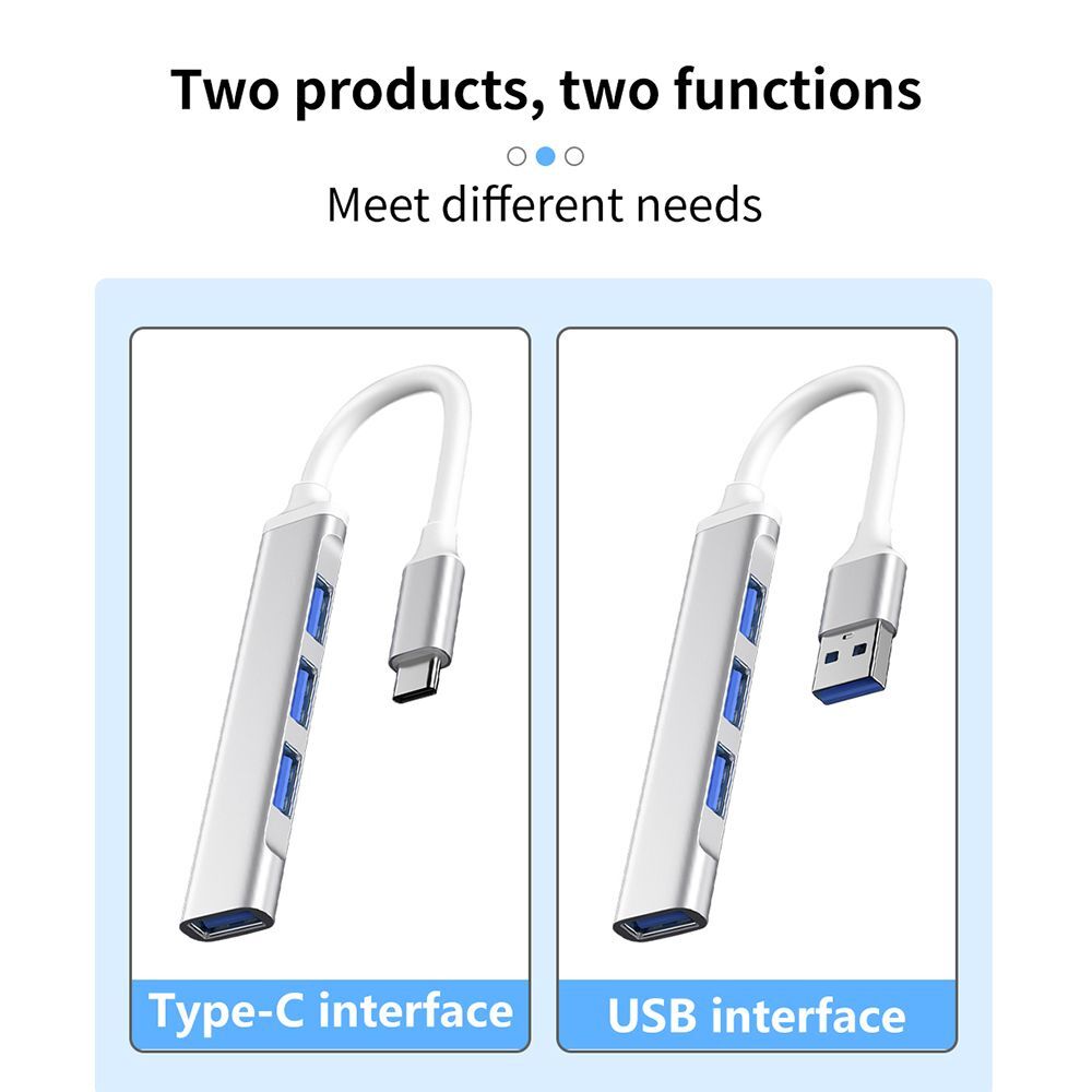 Expander Type-C 3.1 USB 3.0 Splitter Dock Station USB C HUB For Laptop ...