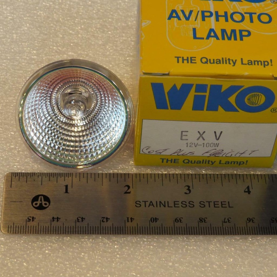 WIKO EXV 12V 100W Projector Projection Lamp Bulb Avg 50Hrs Made in ...