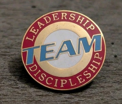 TEAM Leadership Discipleship Enamel Lapel Pin – Motivation & Faith ...
