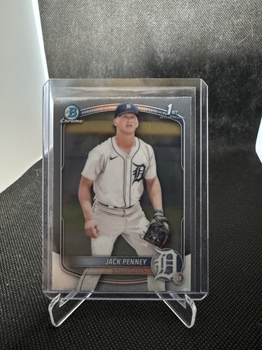 Jack Penney 2025 1st Bowman Chrome Prospects #BCP-60 Detroit Tigers | eBay