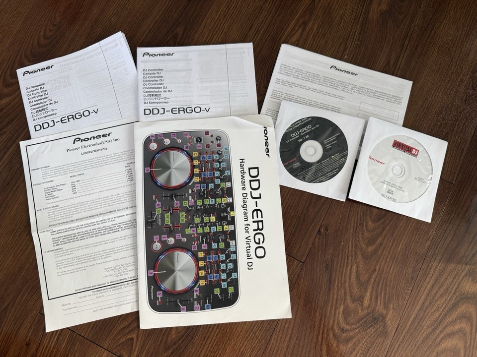 Pioneer DDJ-Ergo DJ Controller, comes with software and license key | eBay