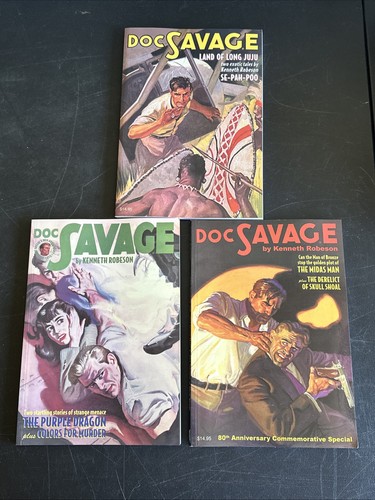 Doc Savage lot (3), Sanctum Books, 2010s reprints, #66, 72, 73 | eBay