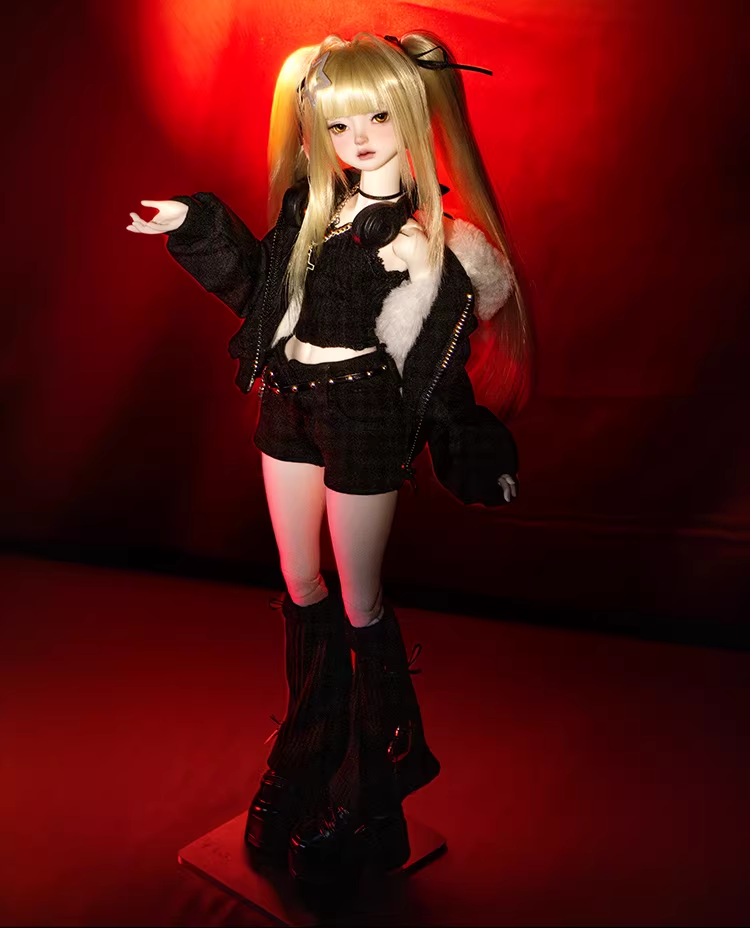 Full Set 1/4 BJD MSD Doll Fashion Girl Doll Resin Ball-Jointed Doll ...