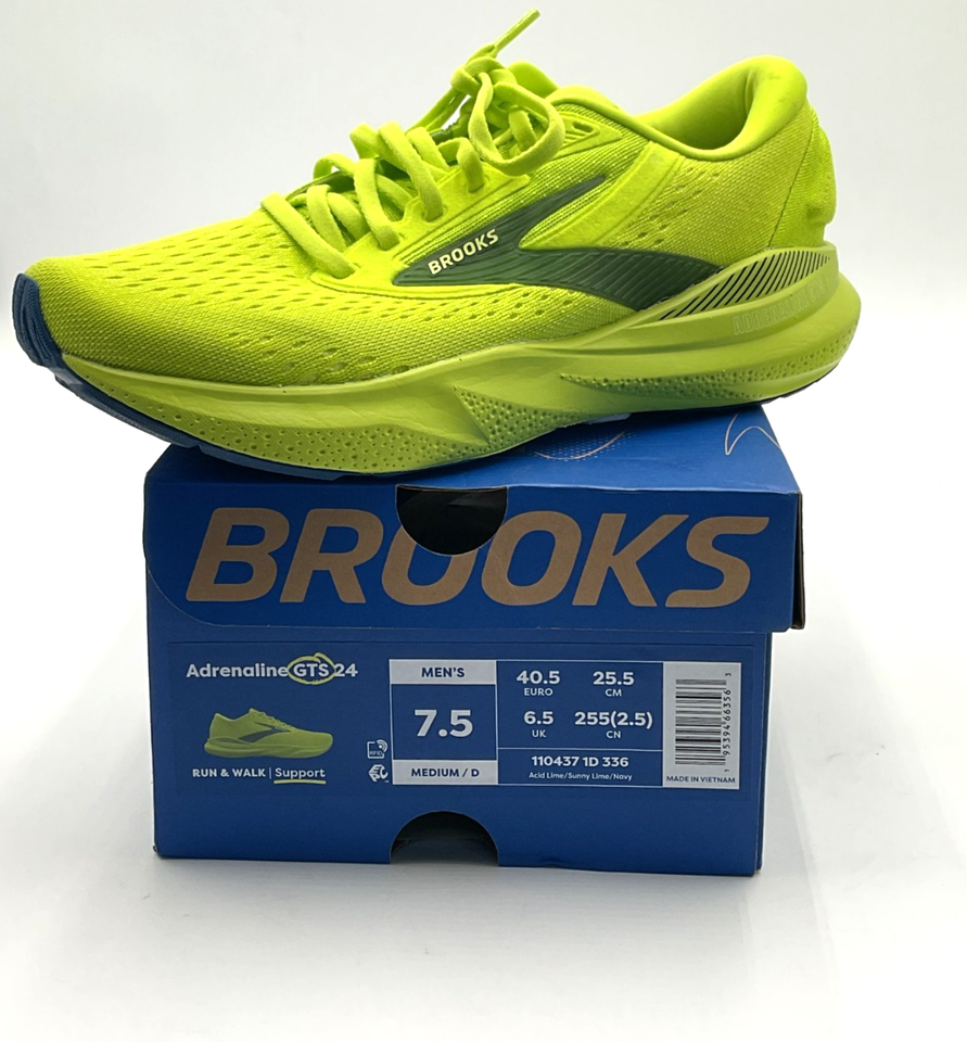 Brooks Adrealine GTS 24 Men's Size 7.5 Running Shoes 197634462394| eBay
