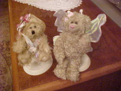 LOT OF TWO TY FAIRY BEAR JOINTED PLUSH ANIMAL TOY 1993 RAINBOW WINGS | eBay