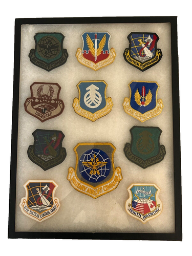 US AIR FORCE MILITARY AIRLIFT COMMAND MAC SHIELD PATCHES/DECALS IN ...