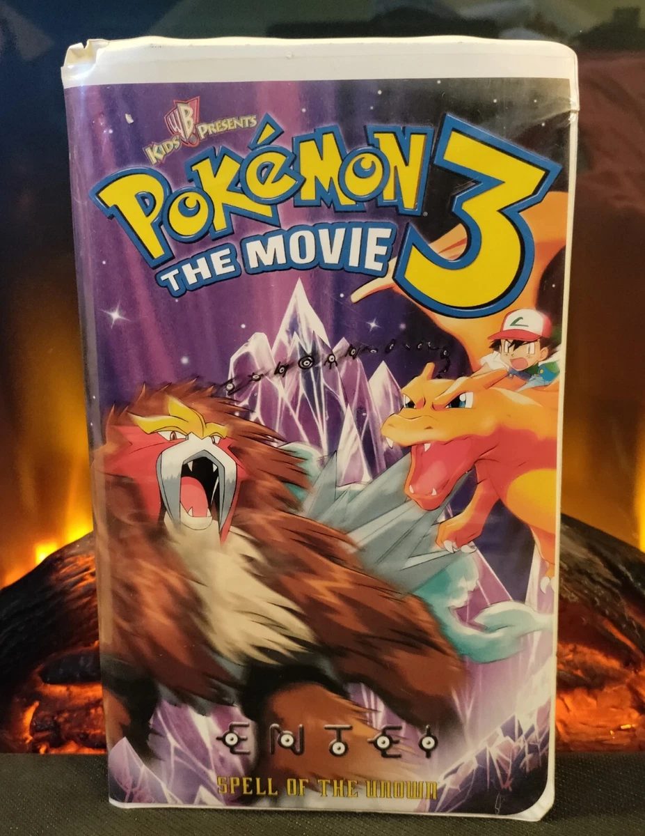 Pokemon 3 The Movie Vhs