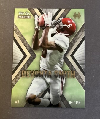 DeVonta Smith 2021 Wild Card Matte Rookie Eagles /149 | eBay