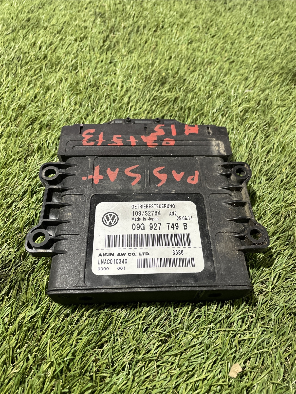 14-16 Volkswagen Passat 1.8L Auto TCM Transmission Control Module ...