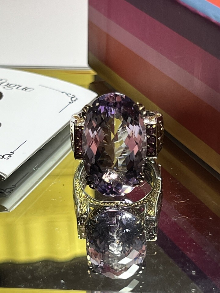 Michael Valitutti GEMS EN VOGUE 925 Sterling Silver Gold Light Amethyst ...