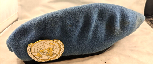 UNITED NATIONS PEACE KEEPING BERET, MEDEL AND SCARF - SIZE IS 7 1/8 | eBay